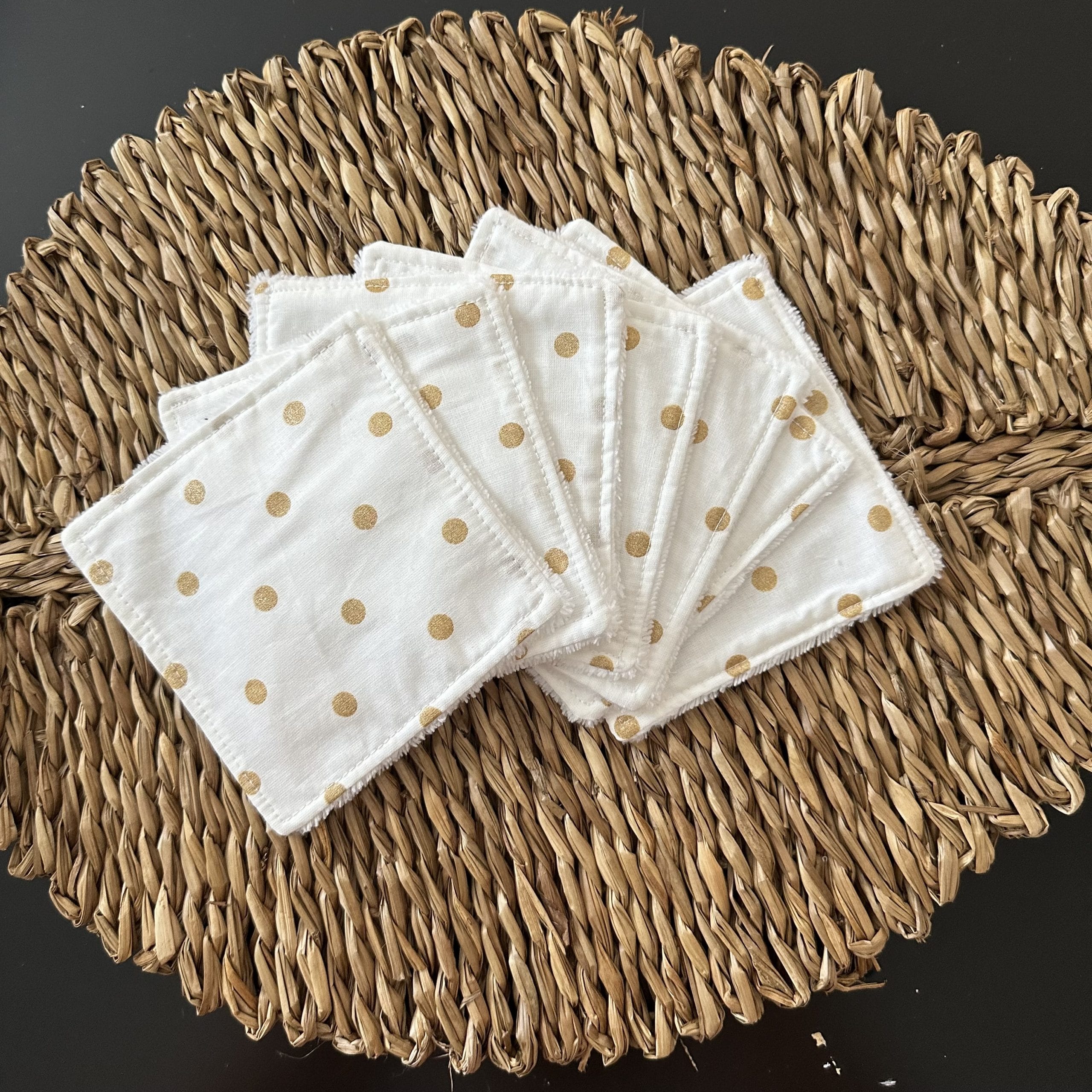 Lingette lavable petit point - 28decembre